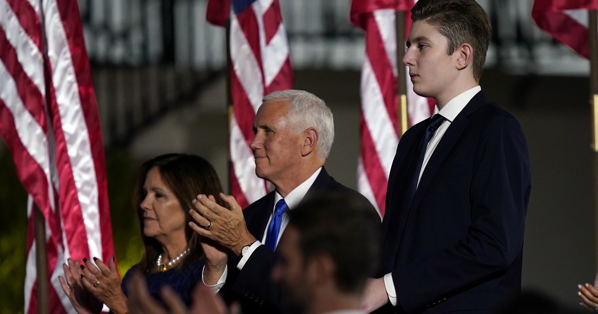 Tak wyrósł Barron Trump - syn Melanii i Donalda - Dziecko