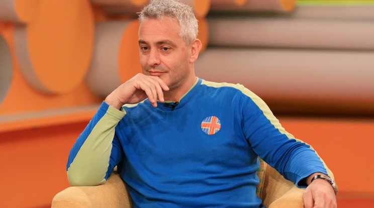 Húsz éves kora óta őszül Abaházi Csaba - Blikk