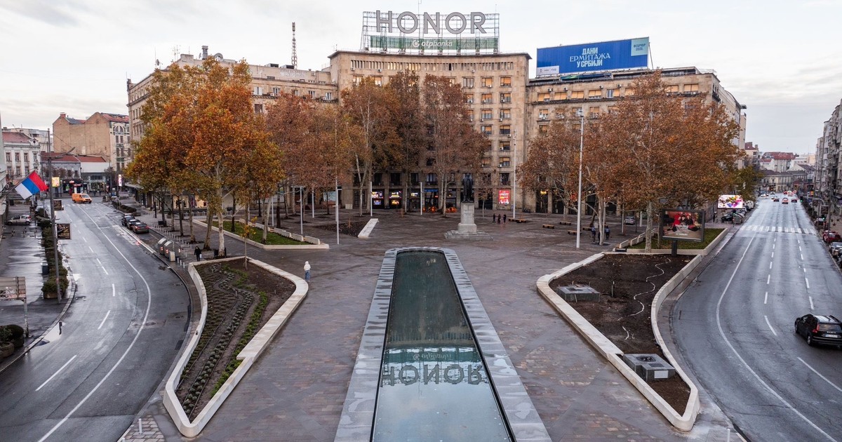 Završena rekonstrukcija Trga Nikole Pašića: Evo kako sada izgleda - Blic