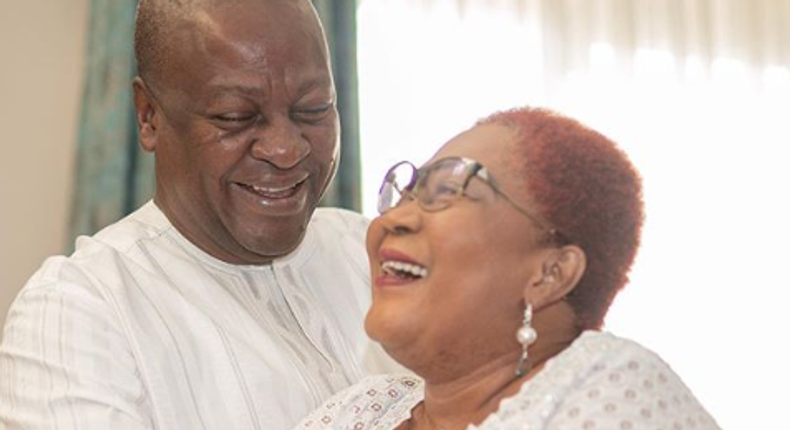 Mahama celebrates wife on Independence Day | Pulse Ghana