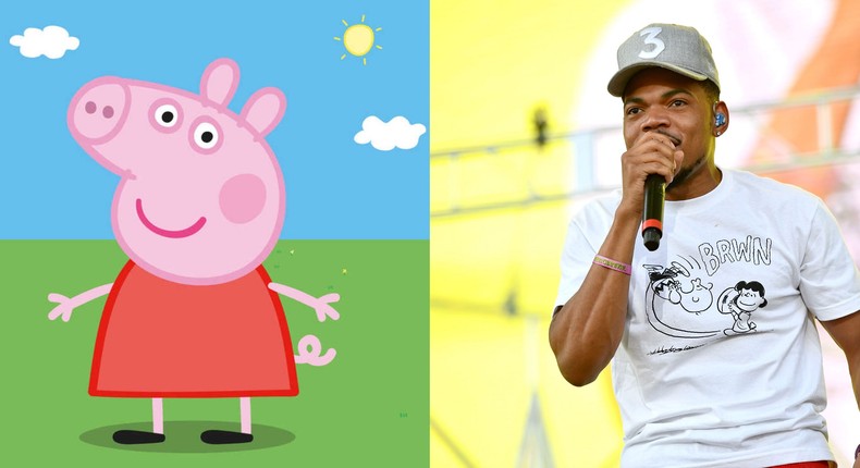Chance the Rapper says he wants to collaborate with Peppa Pig to ...