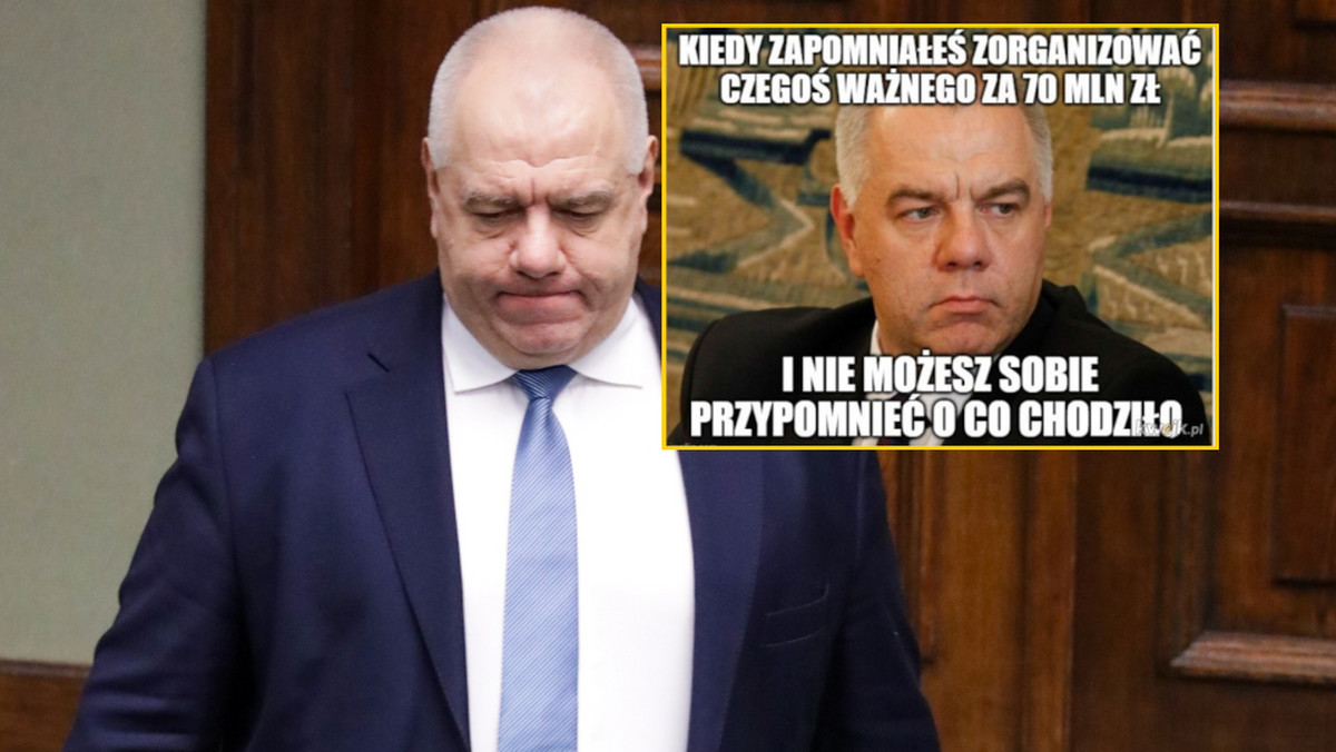 Jacek Sasin to "ulubieniec" internautów. Oto najzabawniejsze memy ...