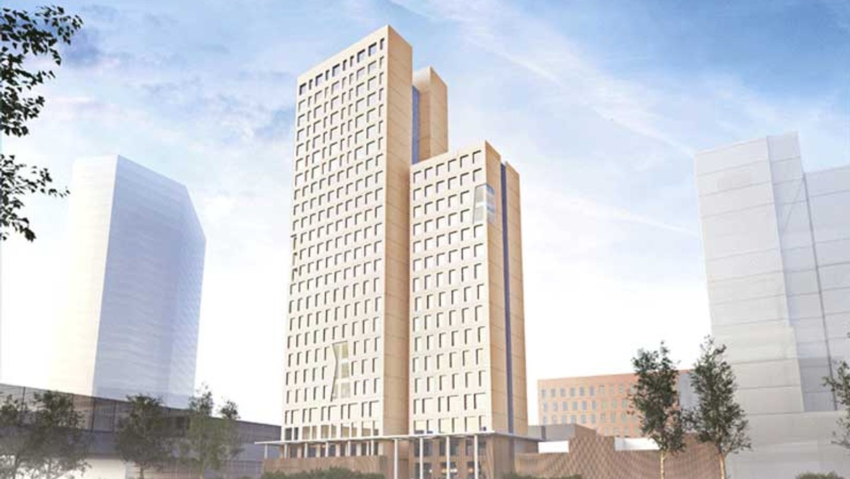 Drewniany wieżowiec HoHo Vienna Tower w Austrii - Dom