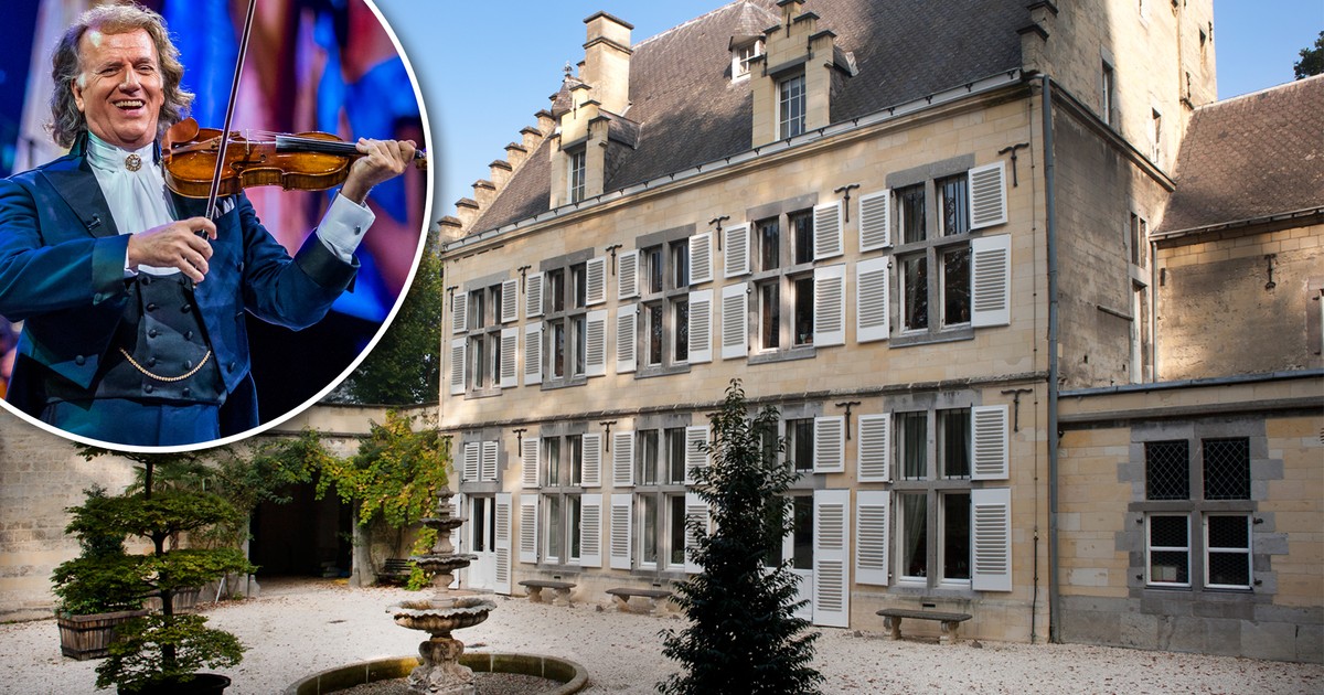 Andre Rieu pokazał nam swój dom. Zaprojektował dziedziniec i oranżerię