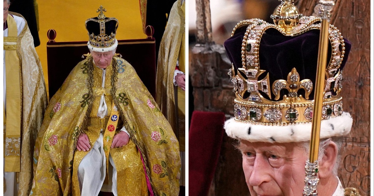 Photos show the moment Charles was officially crowned king, making ...