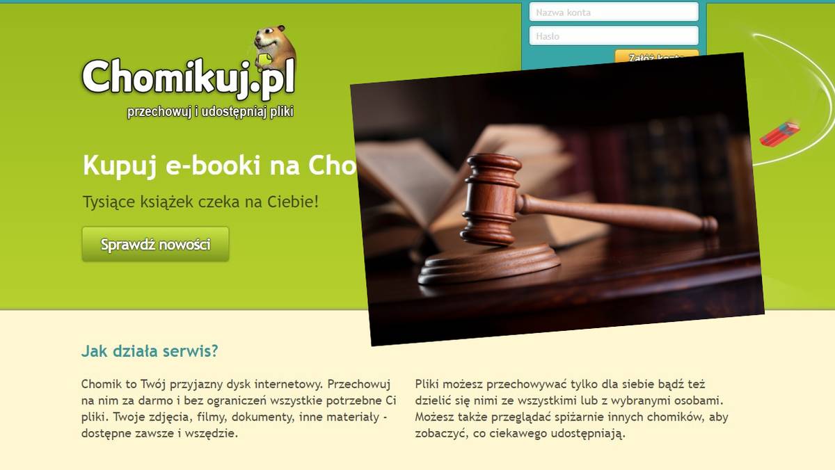 Chomikuj.pl uznane za współwinne łamania praw autorskich. Jest ...