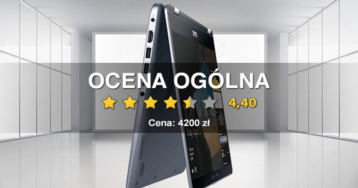 Test konwertowalnego notebooka Asus VivoBook Flip 15