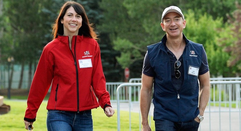 MacKenzie Bezos just took a subtle jab at Amazon CEO Jeff Bezos by ...