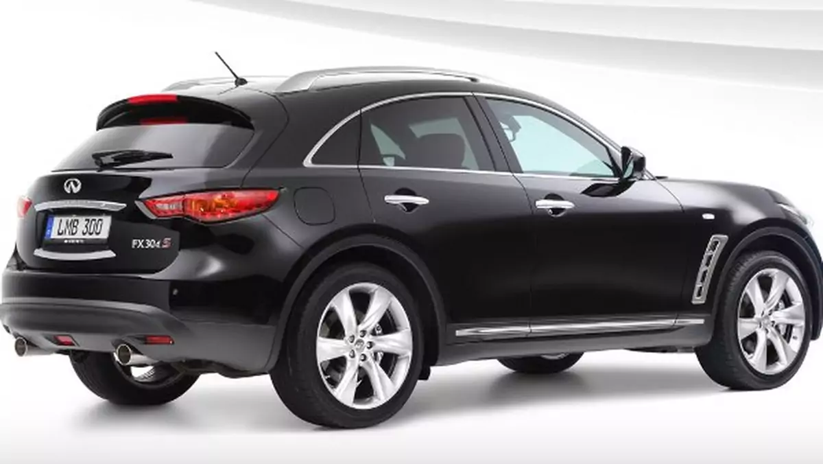 Infiniti FX30 z nowym dieslem - ceny