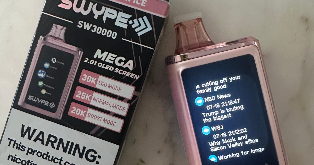 Could a dumb phone that's also a vape help break my iPhone addiction? I ...