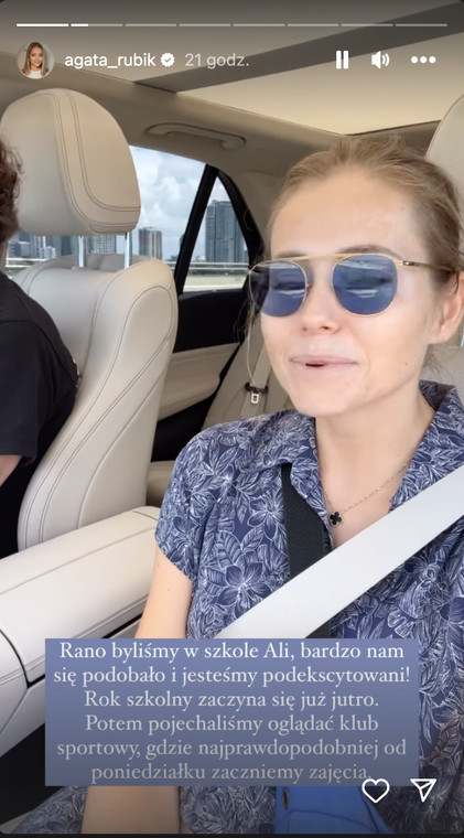 Agata Rubik relacjonuje pierwszy dzień córek w nowej szkole: jest stresik - Plejada.pl