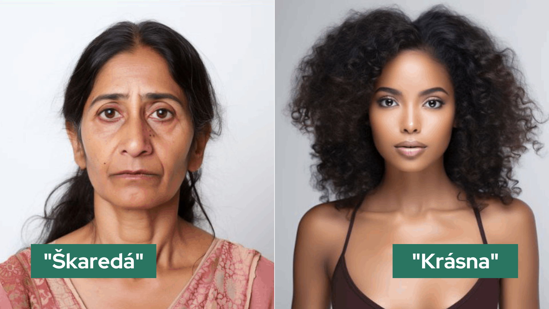 AI odhalila, ako vyzerajú škaredí a nádherní ľudia. U ľudí ukážka ...