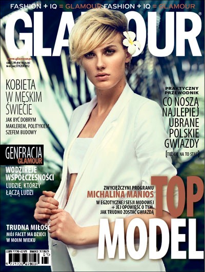 Trzy okładki "Glamour" z Top Model! - Plejada.pl