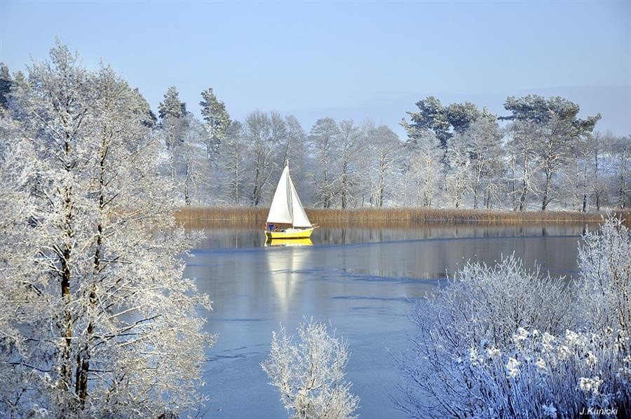Olecko - skarby na dnie jeziora, wielki rynek i rekord zimna - Podróże