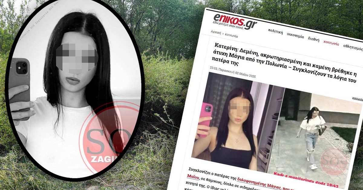 Zabójstwo Mai z Mławy. Szokujące zachowanie 17-latka przed zatrzymaniem