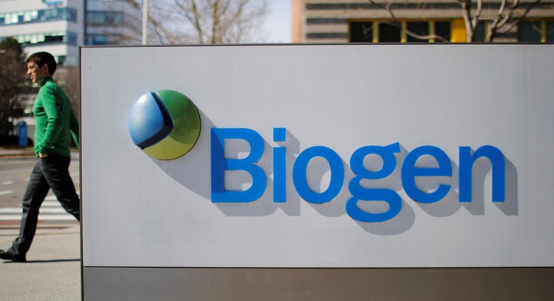 Biogen soars 13% on report of potential acquisition by South Korea's Samsung Group | Business ...