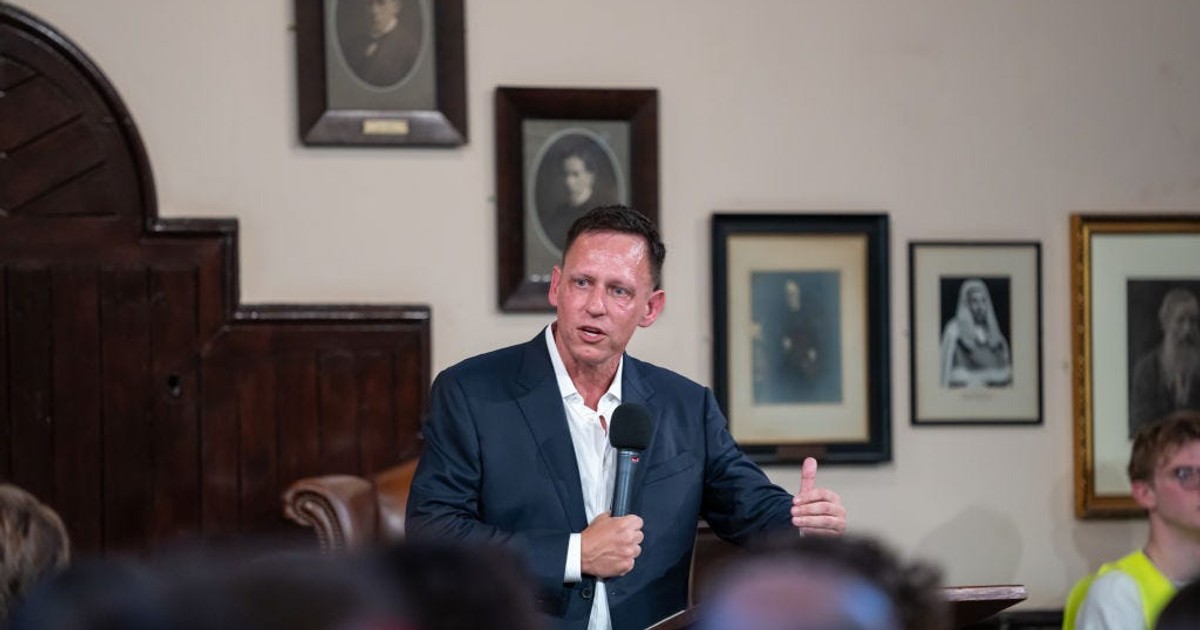 Tech billionaire Peter Thiel says he only allows his children 1.5 hours ...