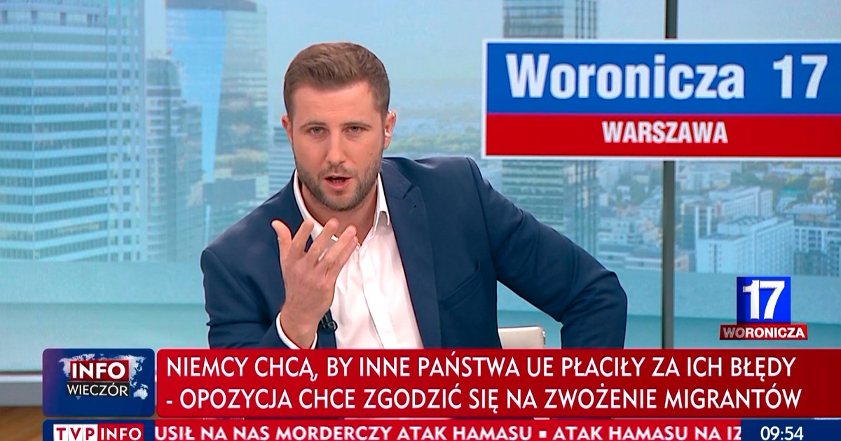 Miłosz Kłeczek kończy pracę w TVP Info. Prezenter słynął ze skandali