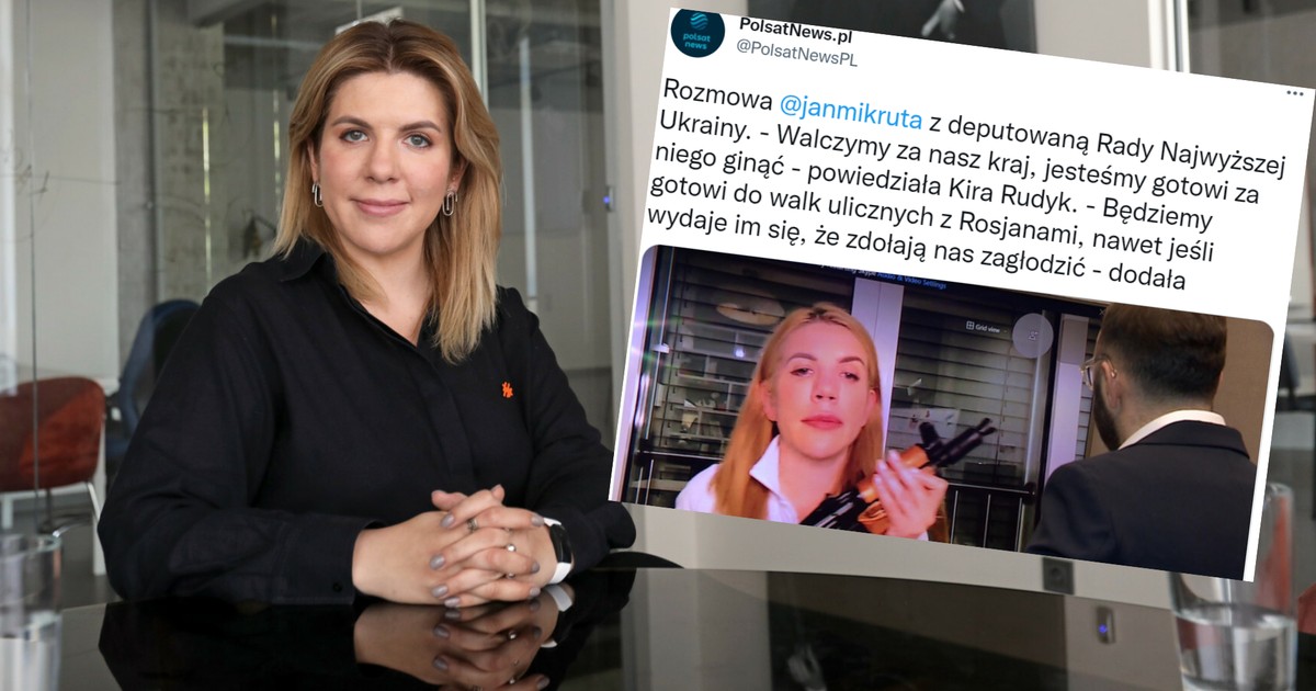 Kira Rudyk: Jesteśmy gotowi stawić im czoła. W rękach trzymała karabin ...
