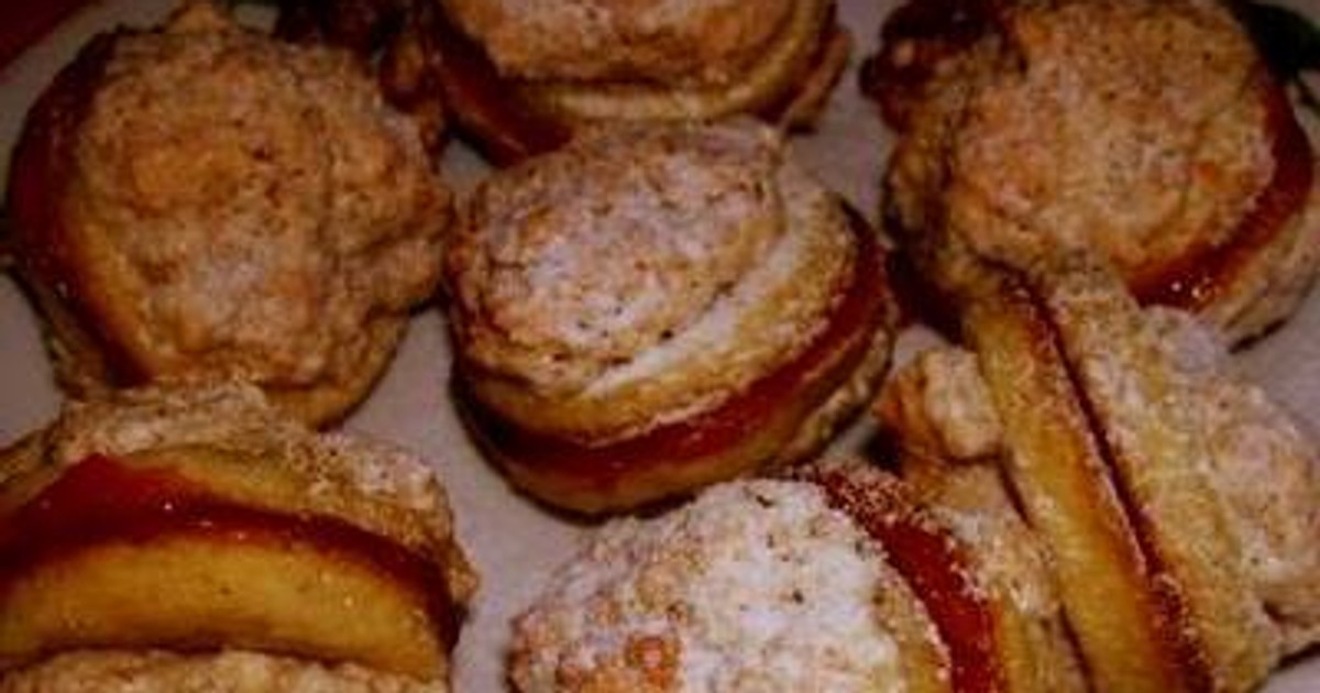 Diós linzer recept