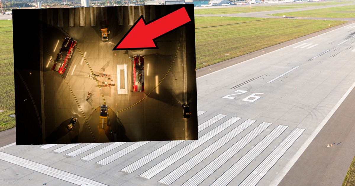 Musieli przemalować pasy na lotnisku. Powodem "zachowanie" północnego ...