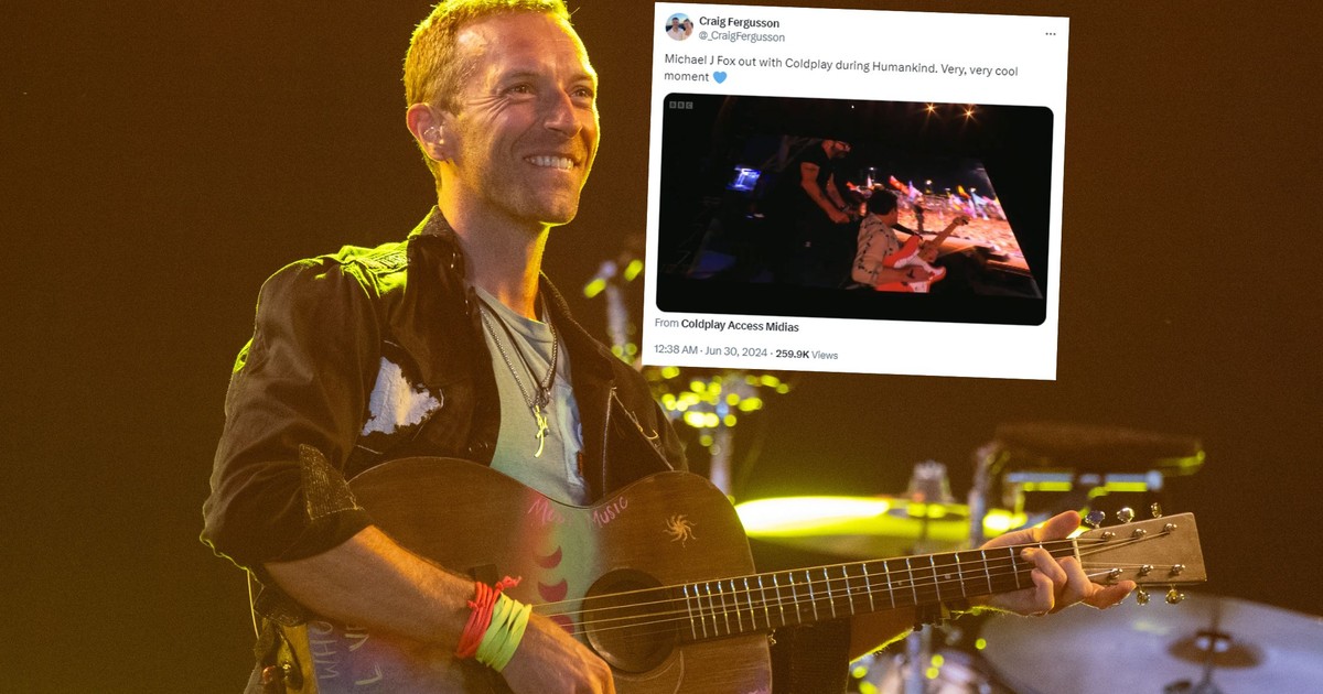 Schorowany Michael J. Fox wystąpił na festiwalu Glastonbury. Widok ...