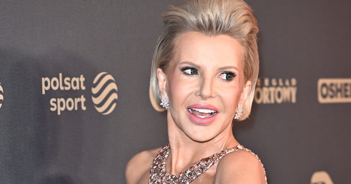 Gala Mistrzów Sportu. Joanna Racewicz w odważnej kreacji bez stanika