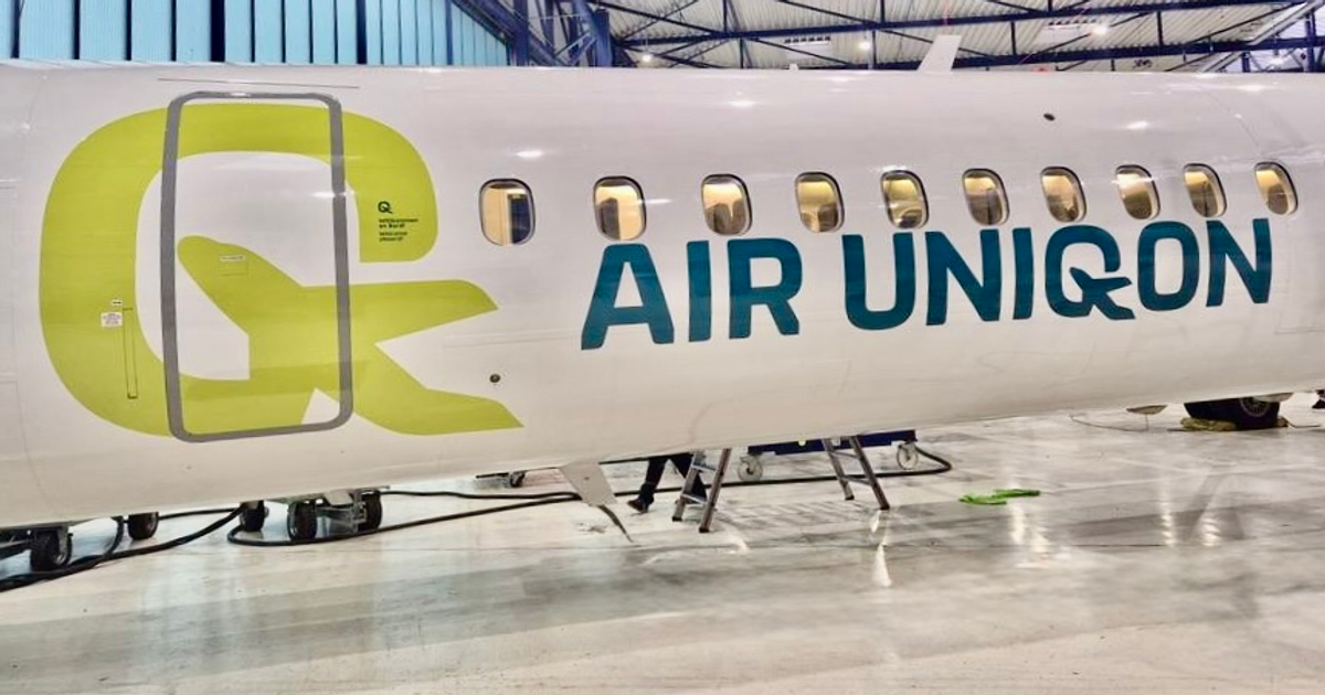 Ein Q hebt ab: Air Uniqon bekommt eine eigene Lackierung | aeroTELEGRAPH