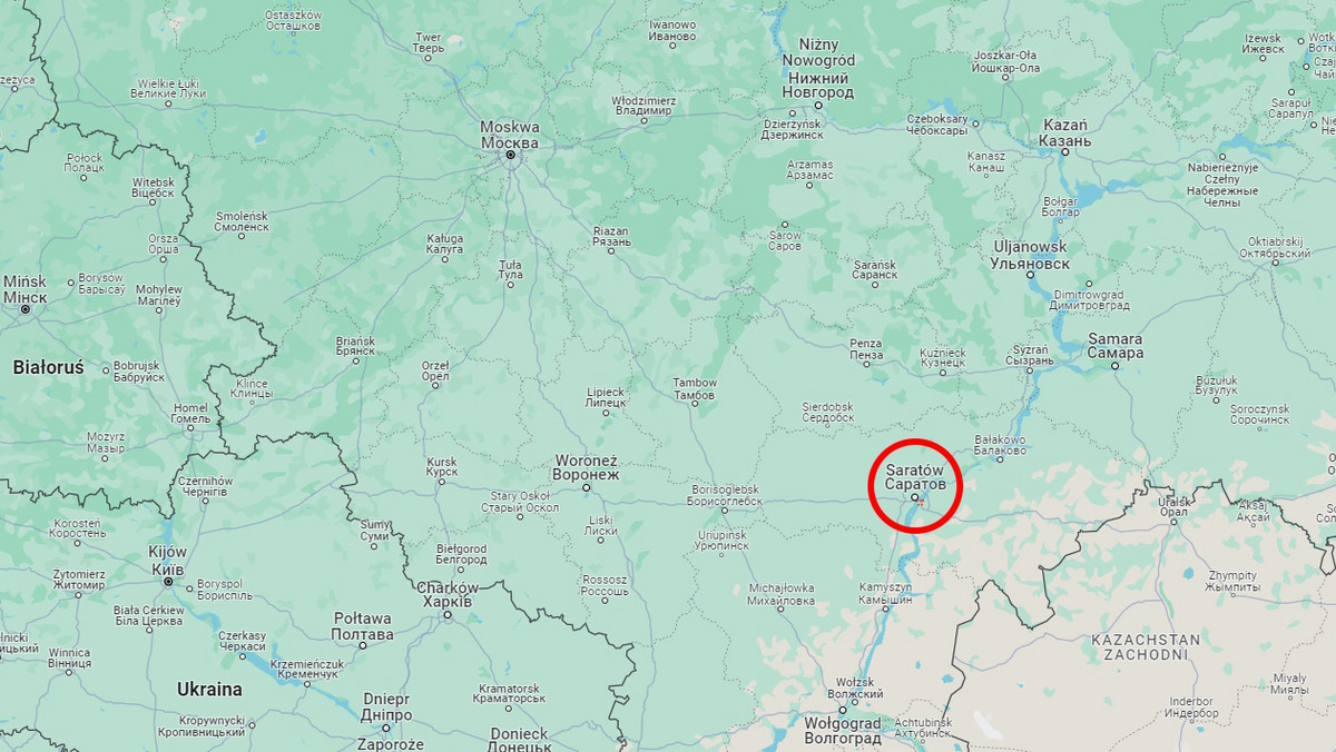 Drony spadły na Engels. To miasto, gdzie stacjonują rosyjskie bombowce ...