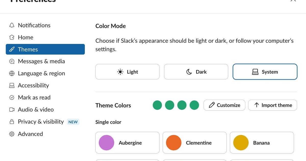 A definitive ranking of the new theme colors on the godawful Slack ...