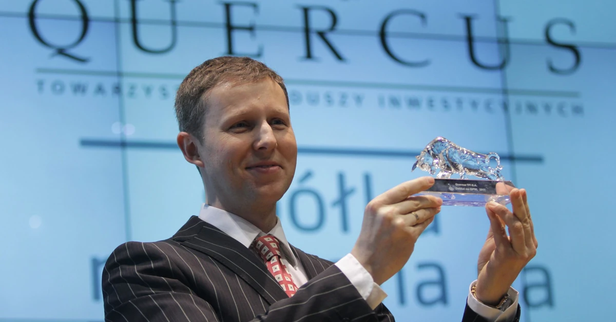 Nigdy wcześniej Sebastian Buczek, założyciel Quercus TFI, nie był tak ...