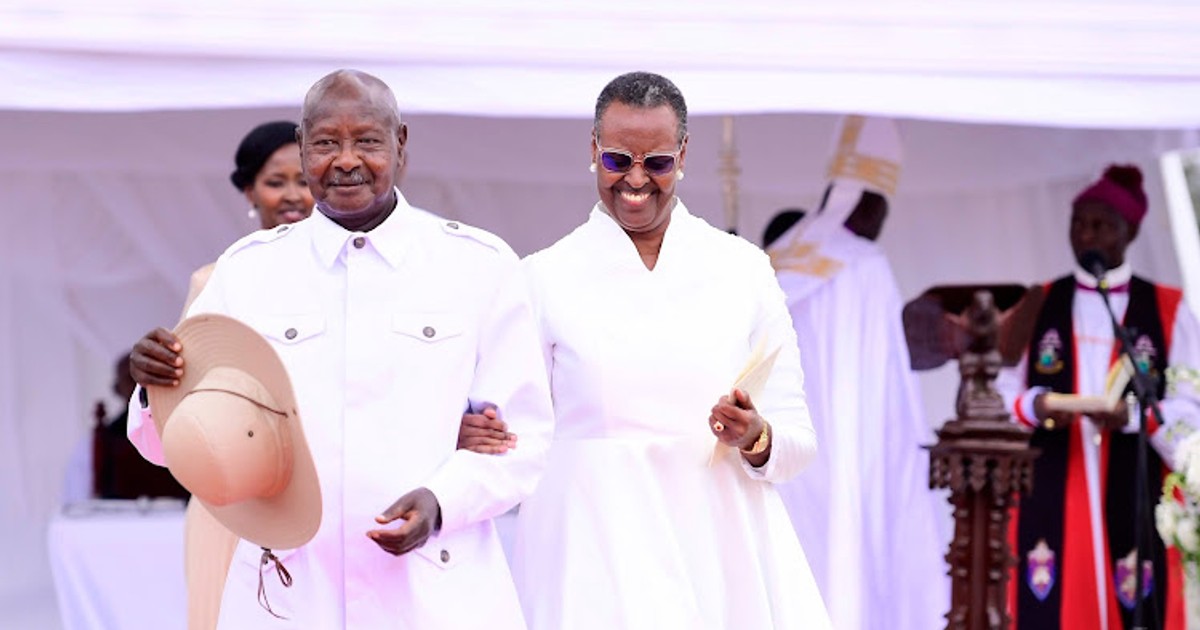 The photos from President Museveni and the First Lady’s 50th wedding ...