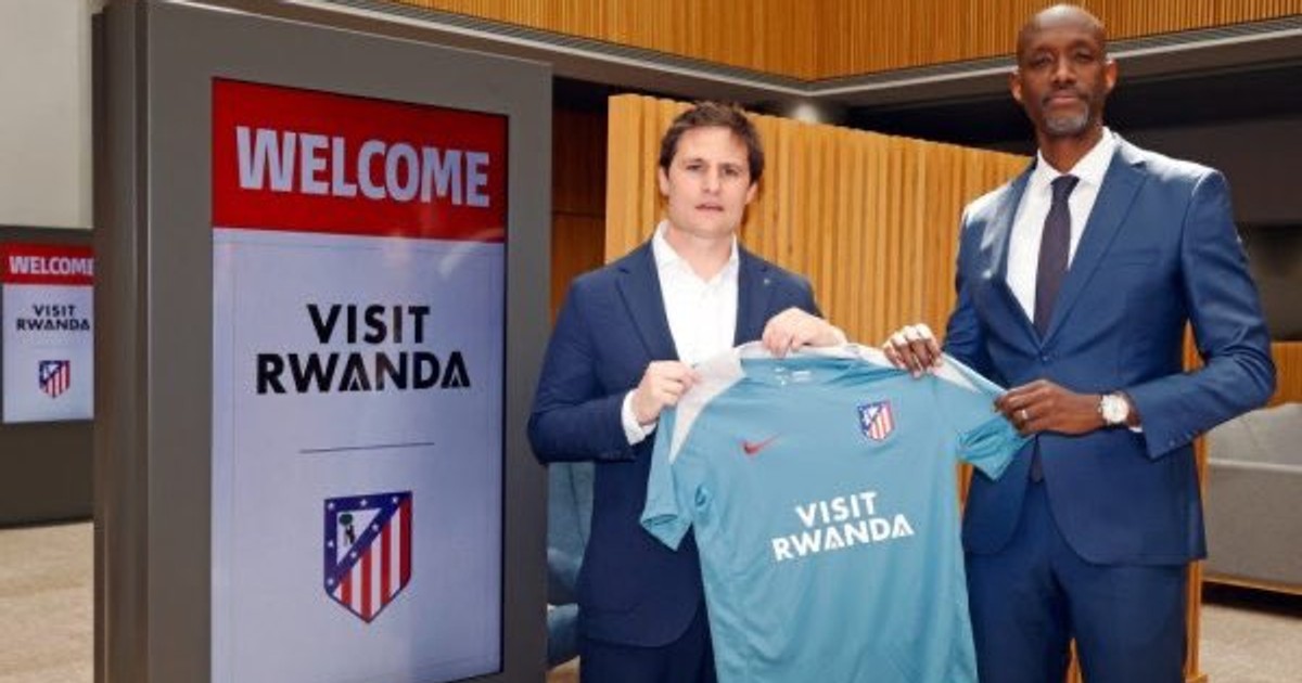 Rwanda becomes first African sponsor for football giants, Atlético ...