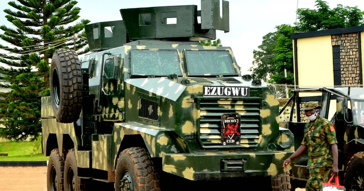 4 Nigerian manufacturers unveil locally-made military vehicles ...