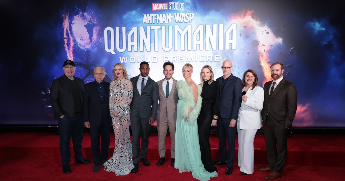 Paul Rudd, Jonathan Majors, and more attended the 'Ant-Man and the Wasp: Quantumania' world ...