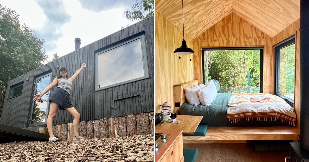 I stayed in a 161-square-foot off-grid tiny cabin for the first time ...