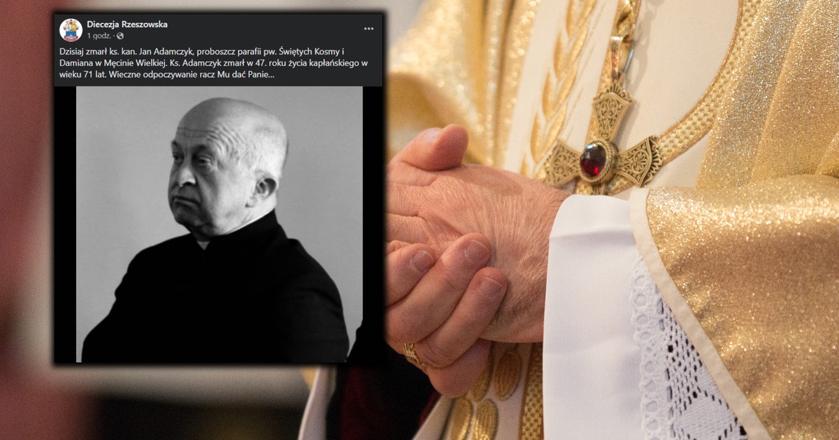 Ksiądz zasłabł podczas mszy. Nie udało się go uratować - Wiadomości