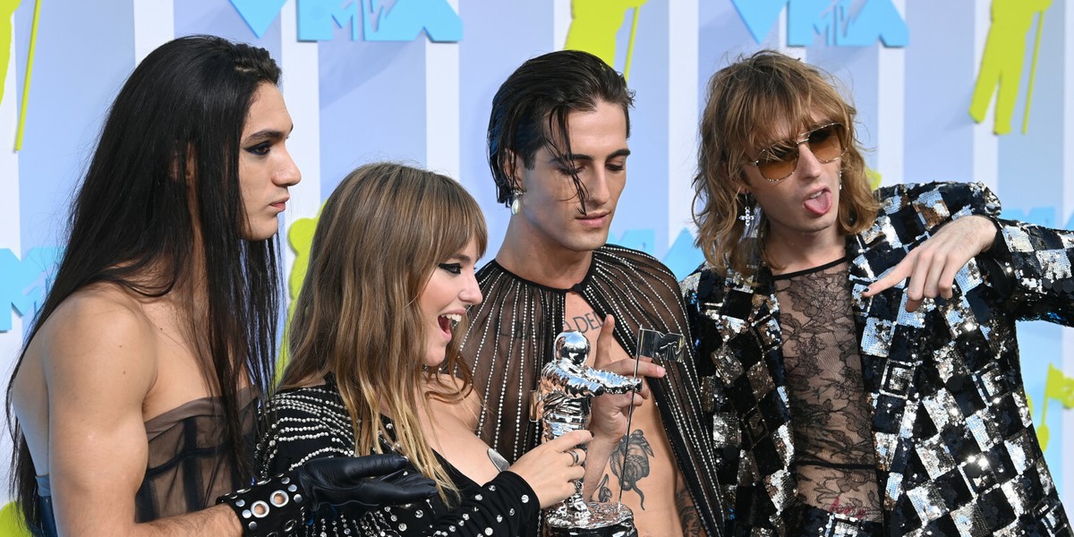 Maneskin ocenzurowany na gali nagród MTV. "Powinniście przeprosić ...