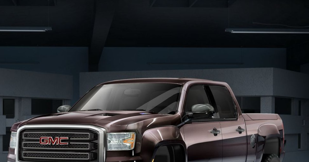 Atrakcyjny pikap GMC Sierra HD w Detroit