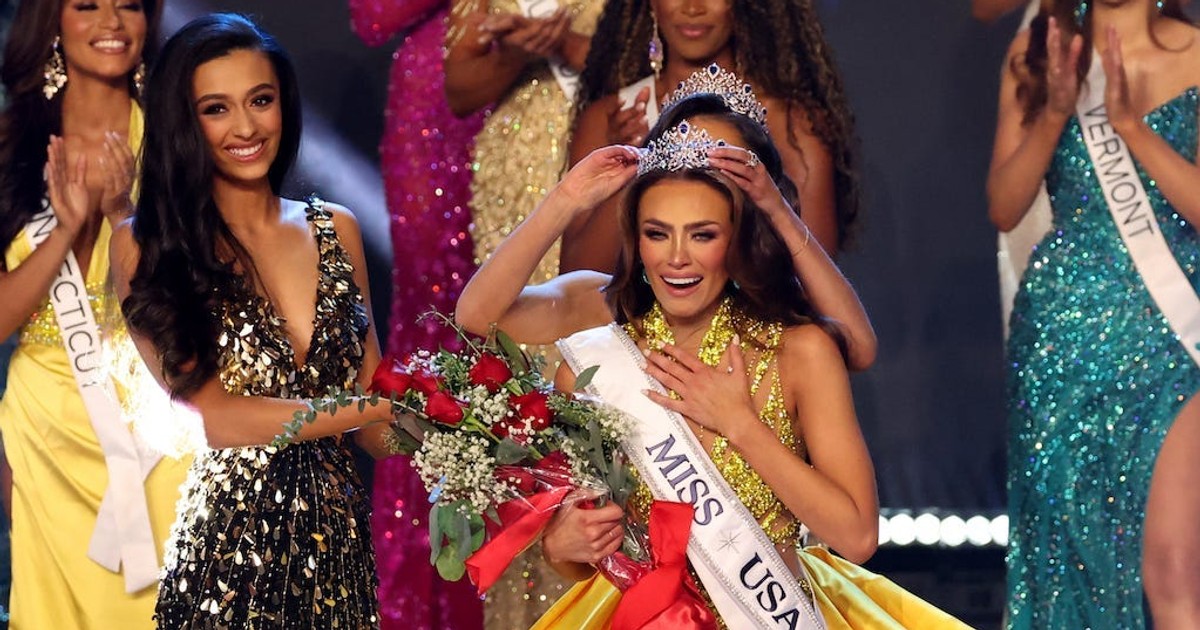 The new Miss USA said her mom didn't let her do child pageants because ...