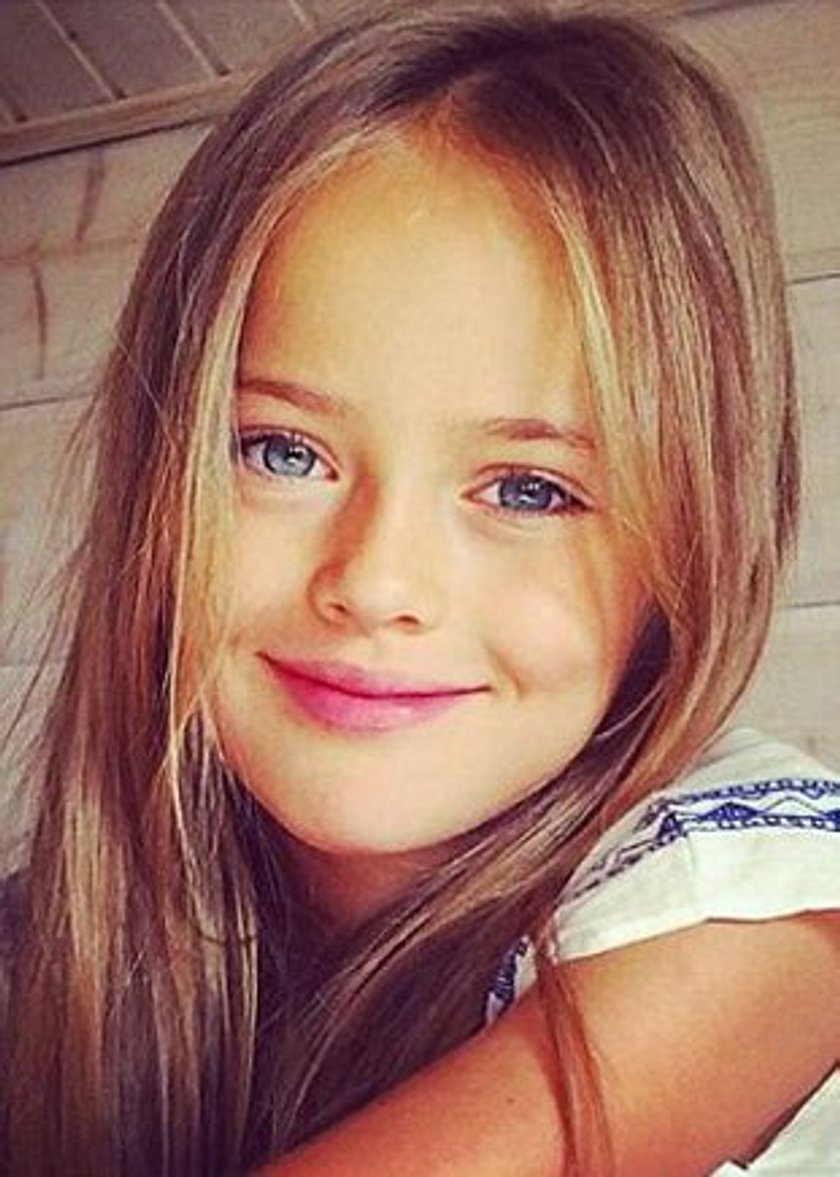 Dziecięca Modelka Najmłodsza Supermodelka Kristina Pimenova Rosja
