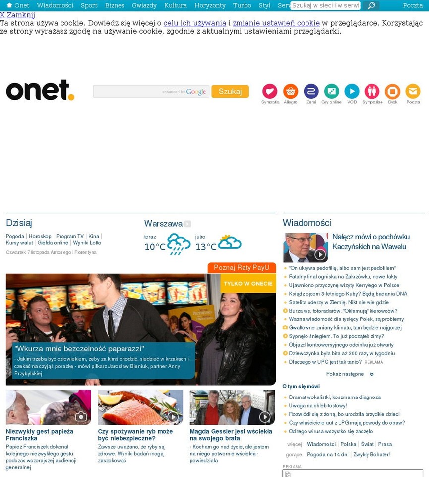 Jak zmieniał się Onet? - Wiadomości