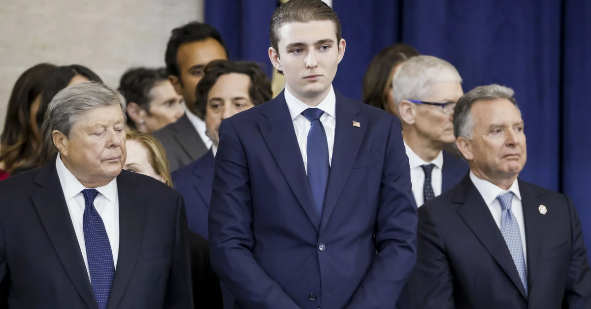 Najmłodszy syn Donalda Trumpa jest już wyższy od ojca. Co wiemy ...