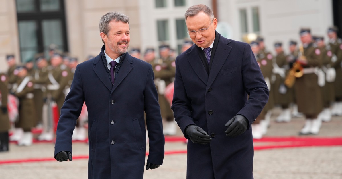 Król Danii w Polsce. Fryderyk X spotkał się z Andrzejem Dudą [ZDJĘCIA] - Plejada.pl