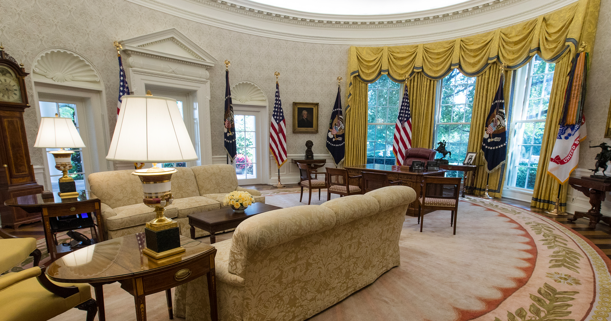 The White House underwent major renovations — here's what the Oval ...