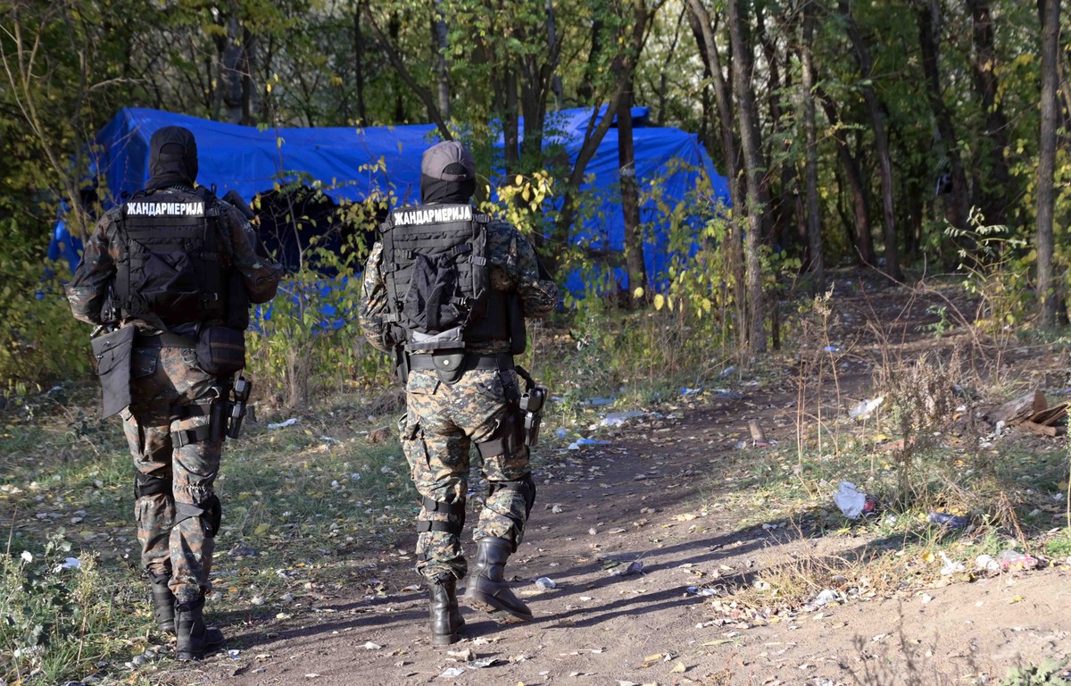 Otkrivene zemunice i 117 migranata: Akcija policije na severu Srbije ...