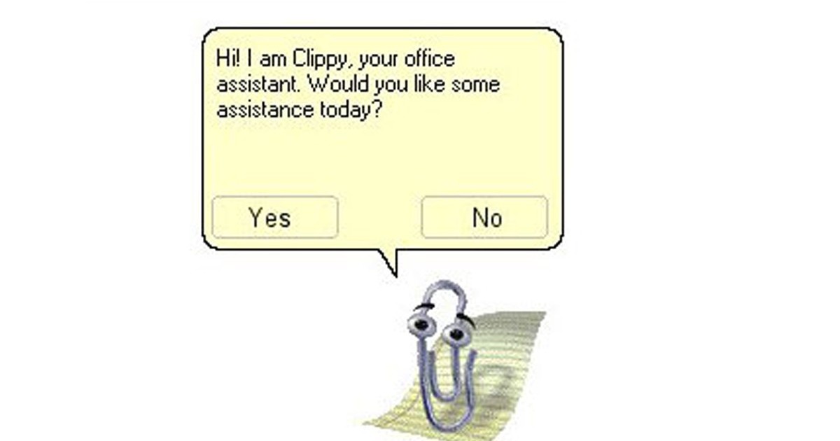 Pan Spinacz - Clippy - Microsoft Office