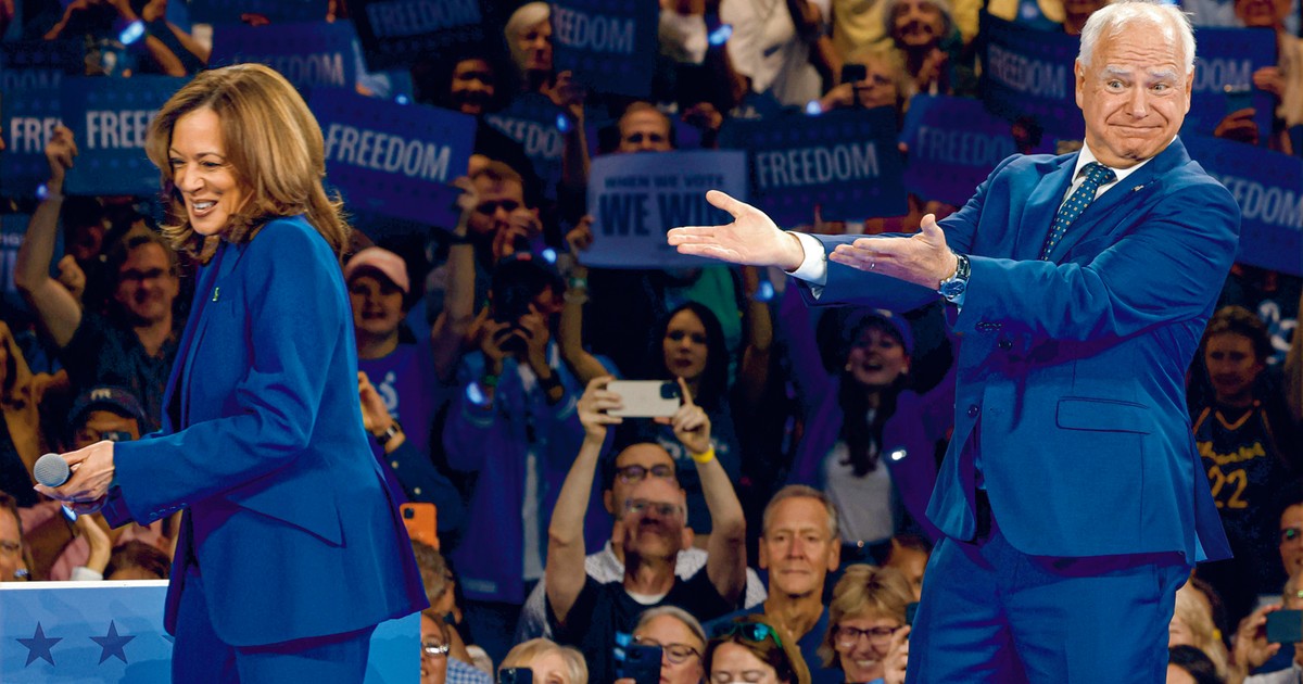 Jim Walz. Kim jest misiowaty pan, który ciężko pracuje na sukces Kamali ...