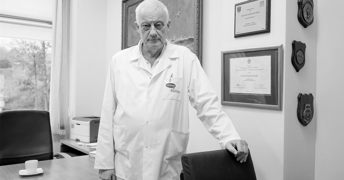 Do końca pracował. Nie żyje Wiktor Szandorowski