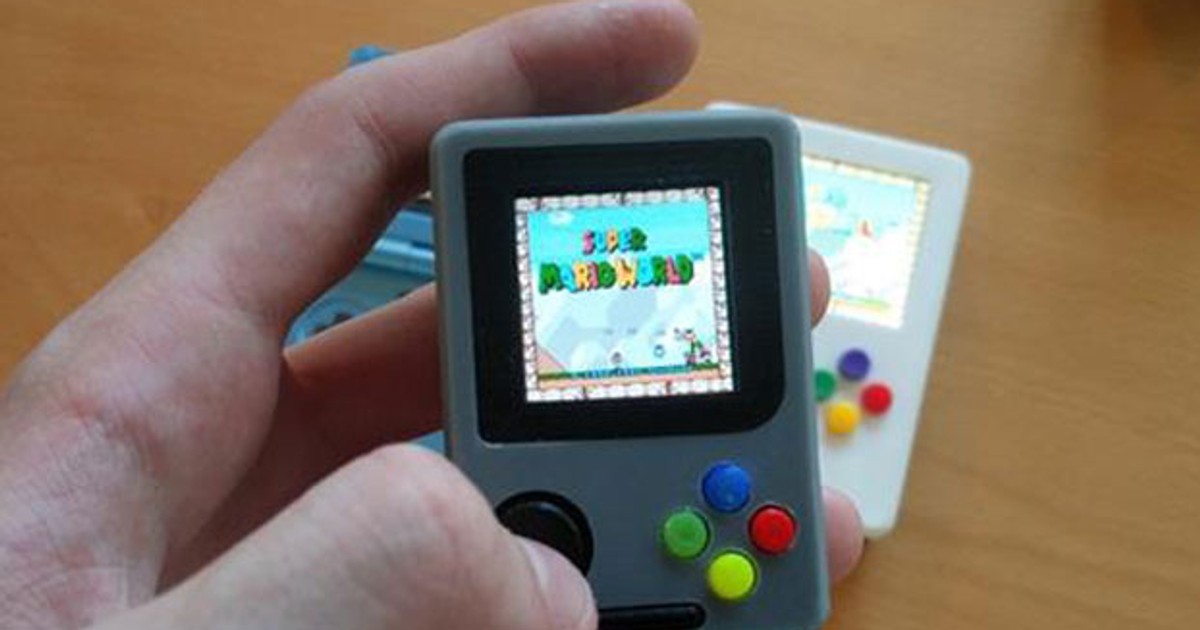 Gameboy NANO, czyli jak zrobić przenośną konsolę w drukarce 3D